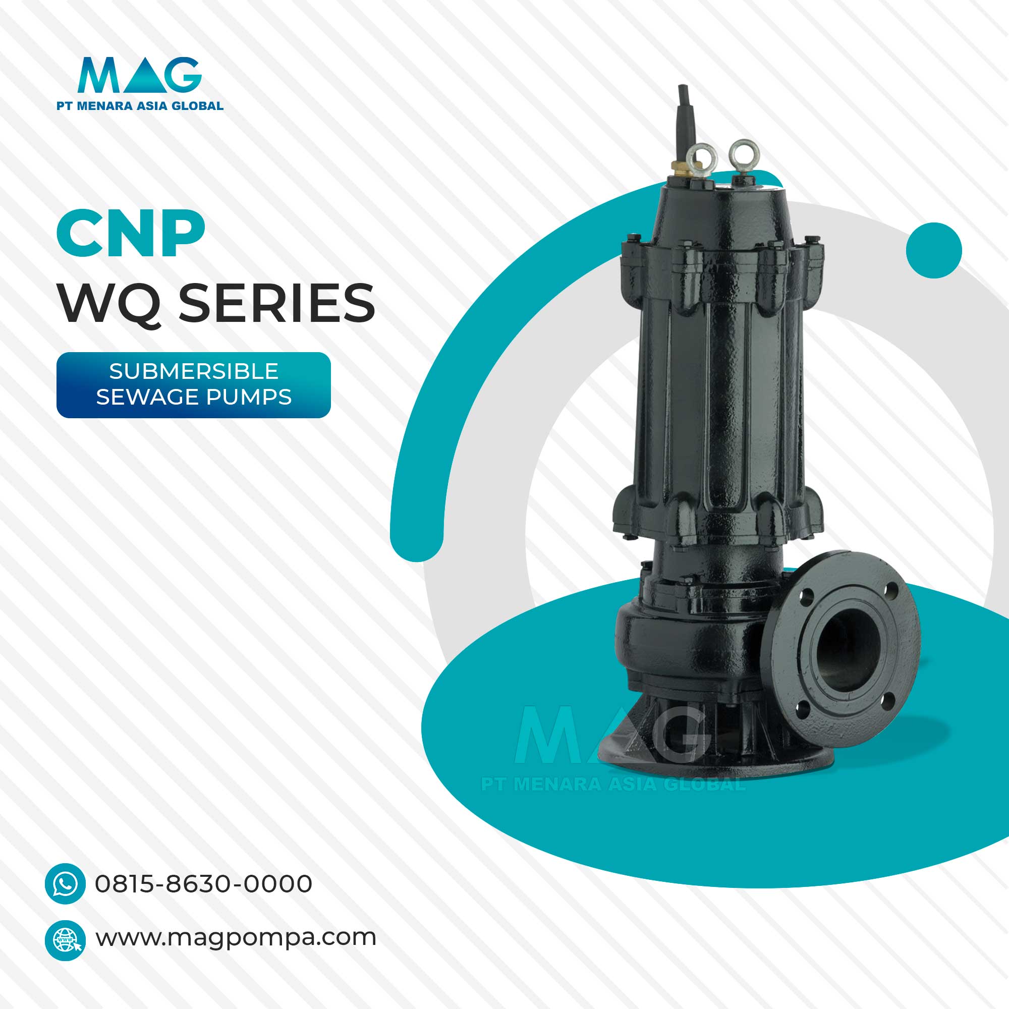 Pompa Celup CNP 50WQ15-10-1.5